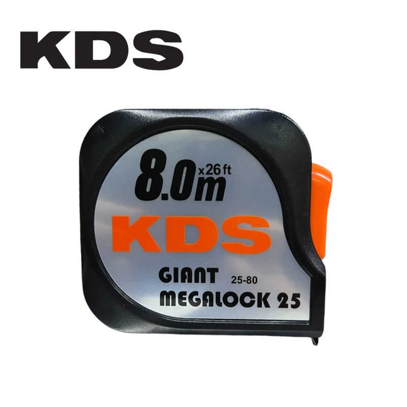 KDS Giant Megalock Measuring Tape (6.0M / 7.5M / 8.0M) | A.C.T. Hardware