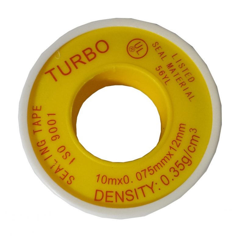 TURBO SEALING TAPE 1/2"X0.075X10M | A.C.T. Hardware