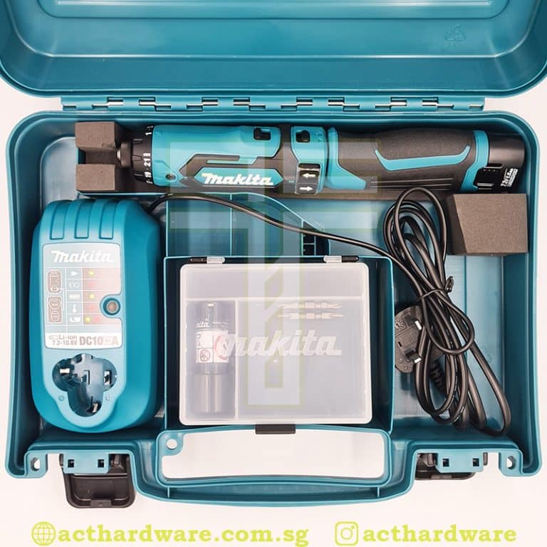 Makita DF012DSE, 7.2V Cordless Driver Drill | A.C.T. Hardware