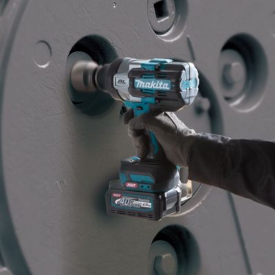 MAKITA TW001G, 40V Brushless Cordless Impact Wrench Set, 19mm (3/4 ...
