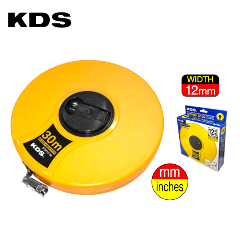 KDS Long Steel Tape KACLONG (Width: 10mm) (10M / 20M / 30M) | A.C.T ...