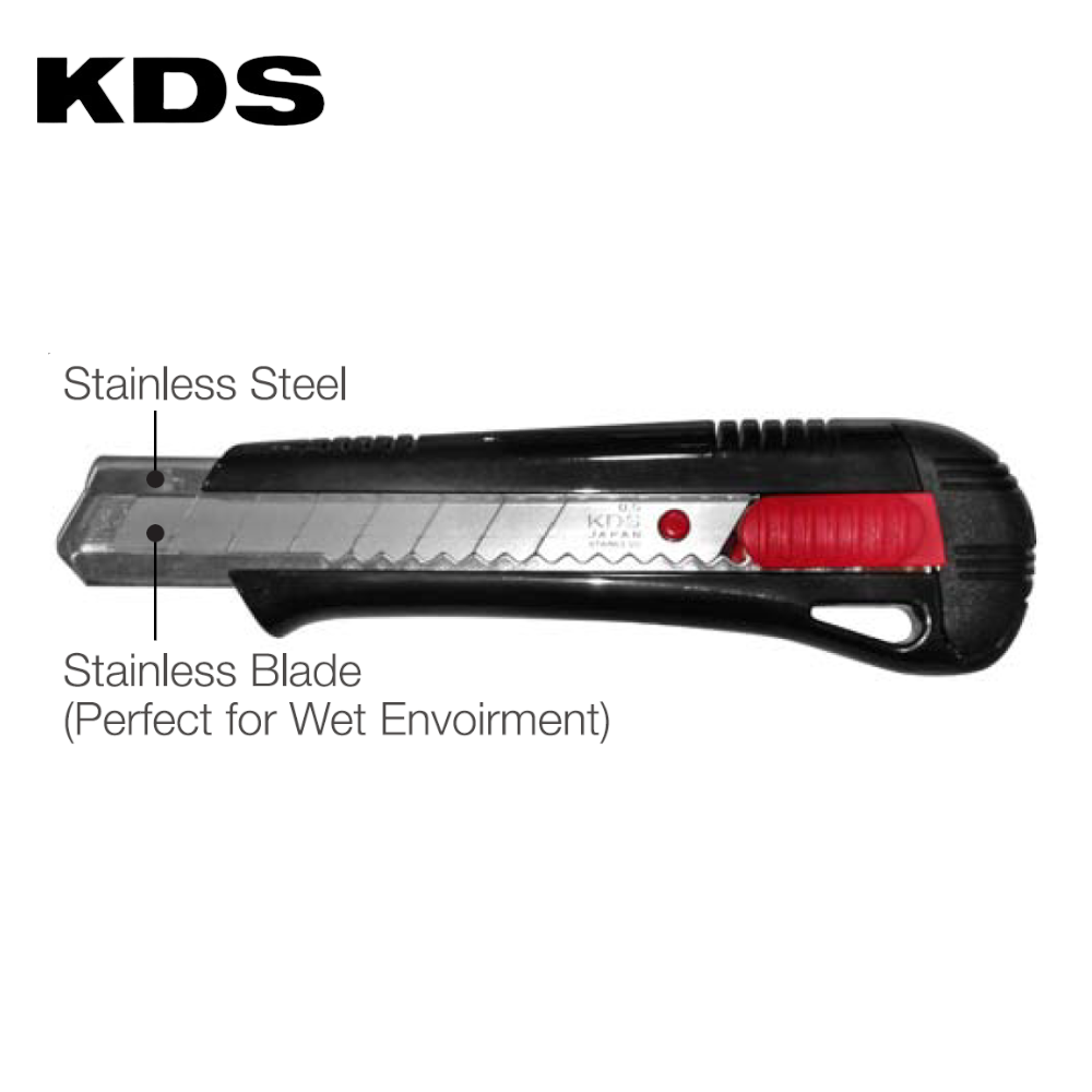 KDS L18SS, Auto Lock Stainless Steel Cutter 18mm | A.C.T. Hardware