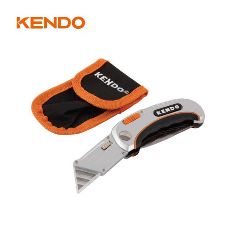 Kendo Zinc Alloy Body High End Dual Blade Folding Utility Knife With ...