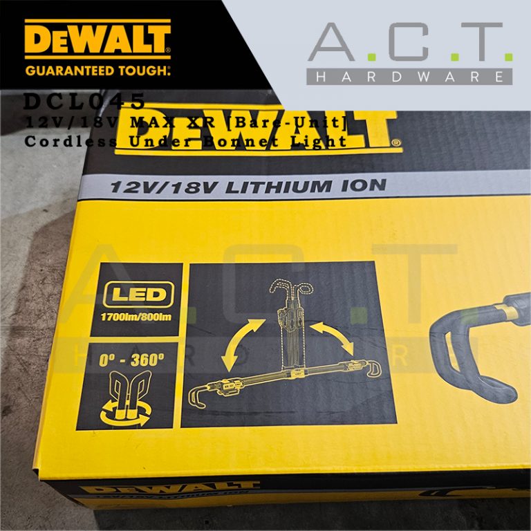 Dewalt Cordless Bonnet Light DCL045