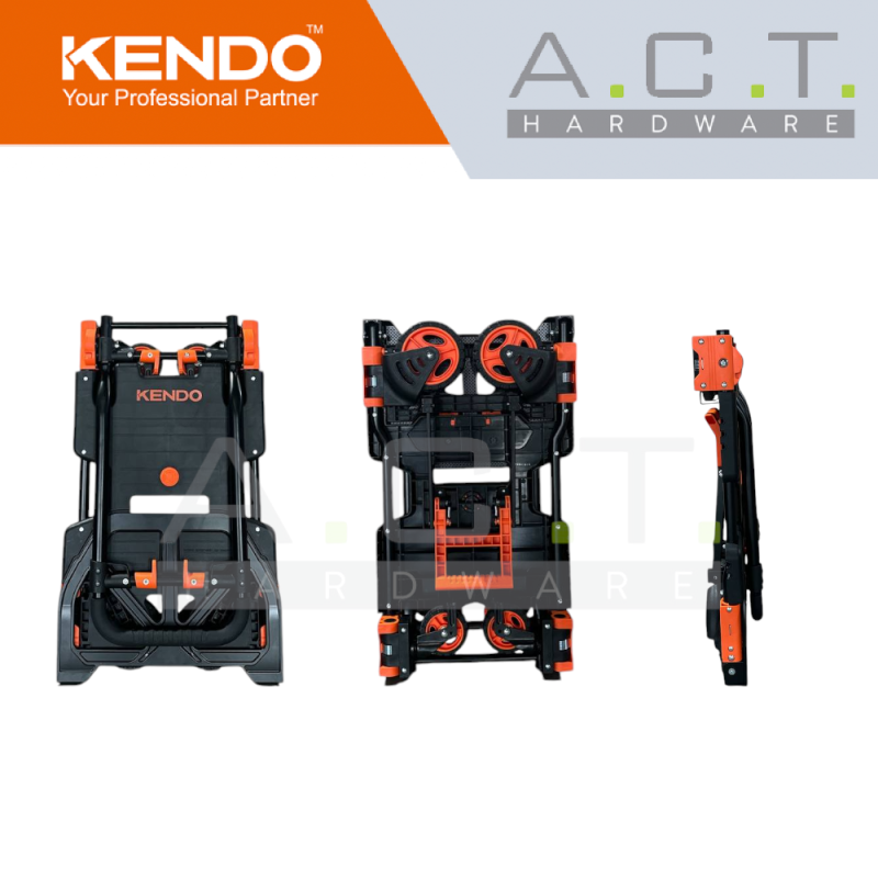 Kendo 90804, 2 in 1 Convertible Hand Truck Trolley | A.C.T. Hardware